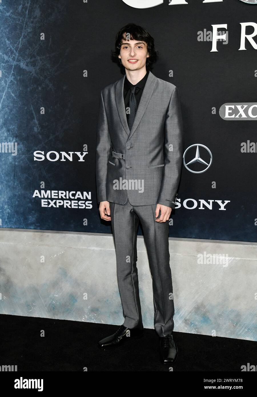 Finn Wolfhard attends the premiere of "Ghostbusters: Frozen Empire" at ...