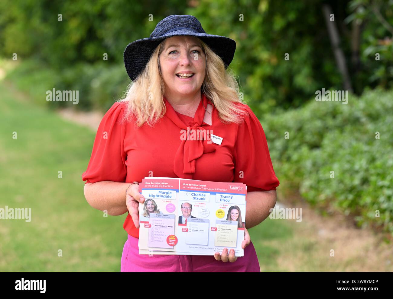 Brisbane, Australia. 15th Mar, 2024. Margie Nightingale, Labor's ...