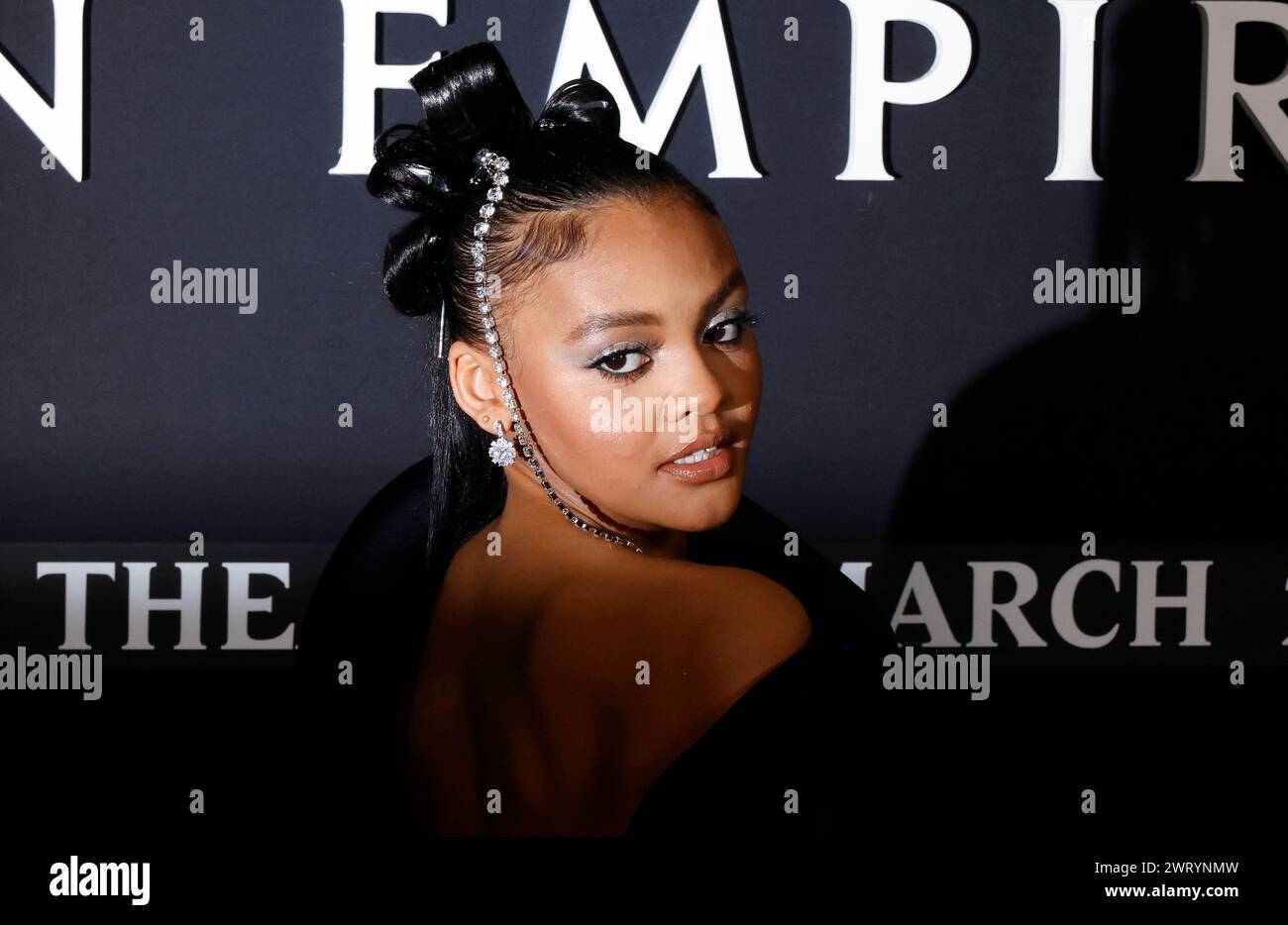 New York, United States. 14th Mar, 2024. Celeste O'Connor arrives on ...