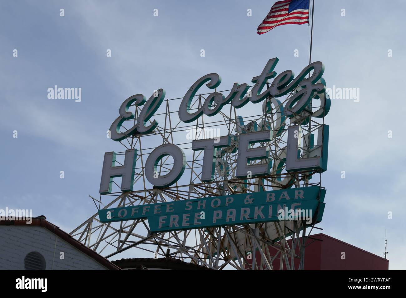 Las Vegas, Nevada, USA 7th March 2024 El Cortez Hotel & Casino in ...