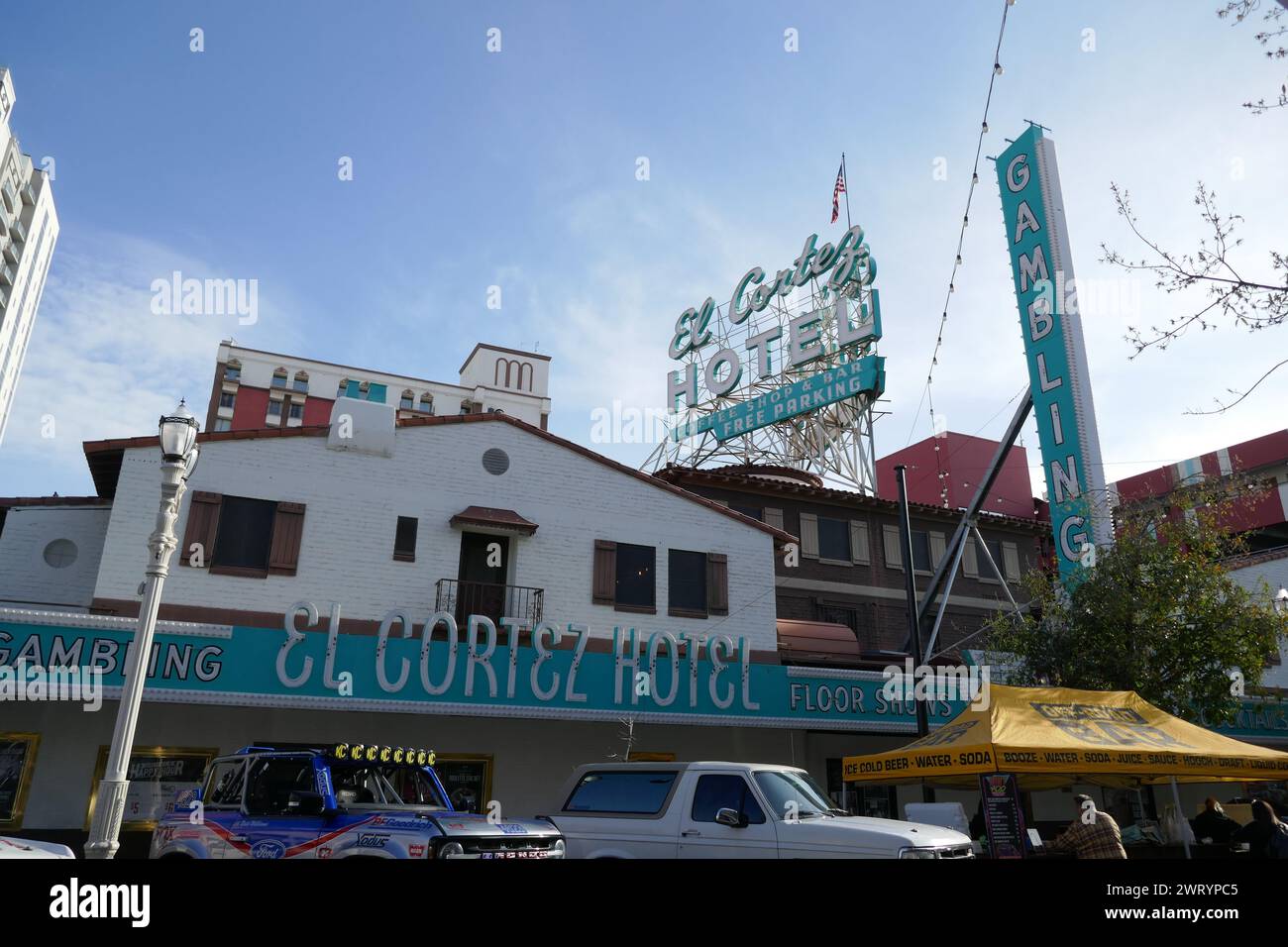 Las Vegas, Nevada, USA 7th March 2024 El Cortez Hotel & Casino in ...