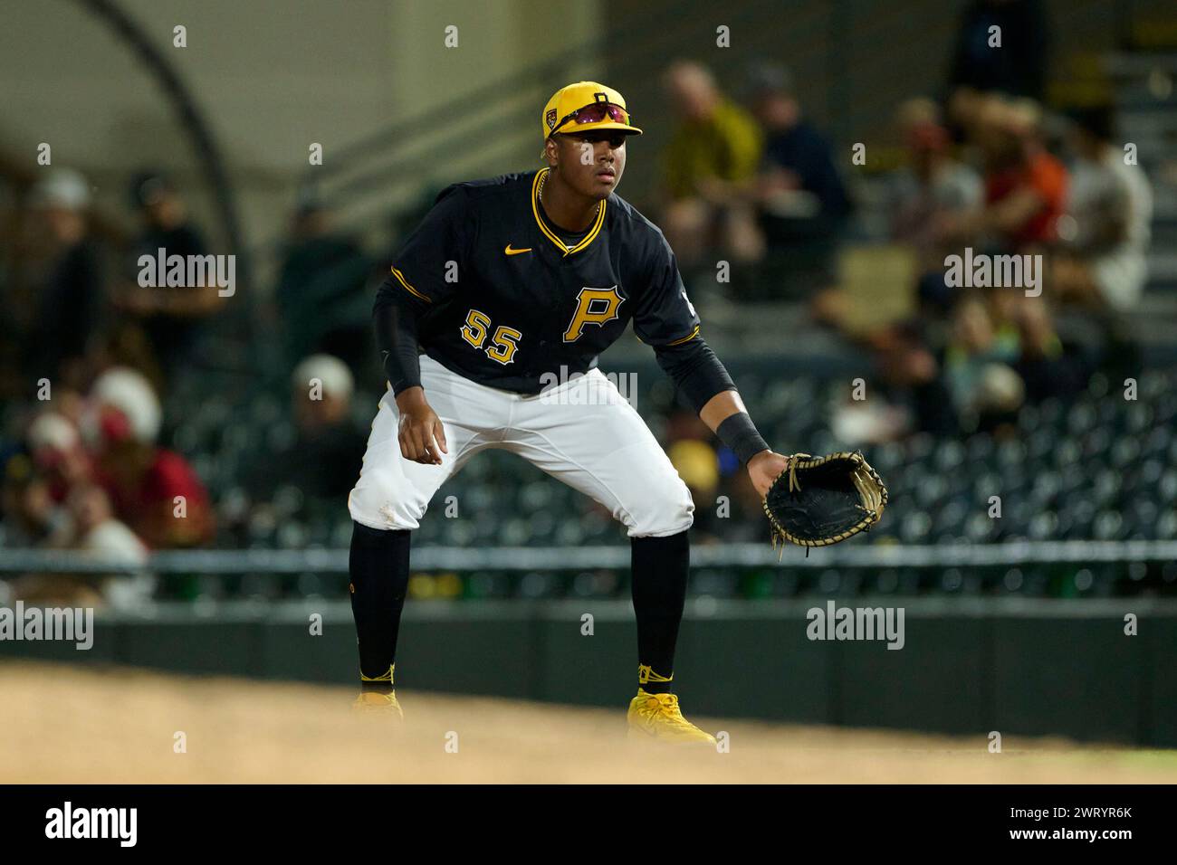 Pittsburgh Pirates first baseman Tony Blanco Jr. (55) during an ...