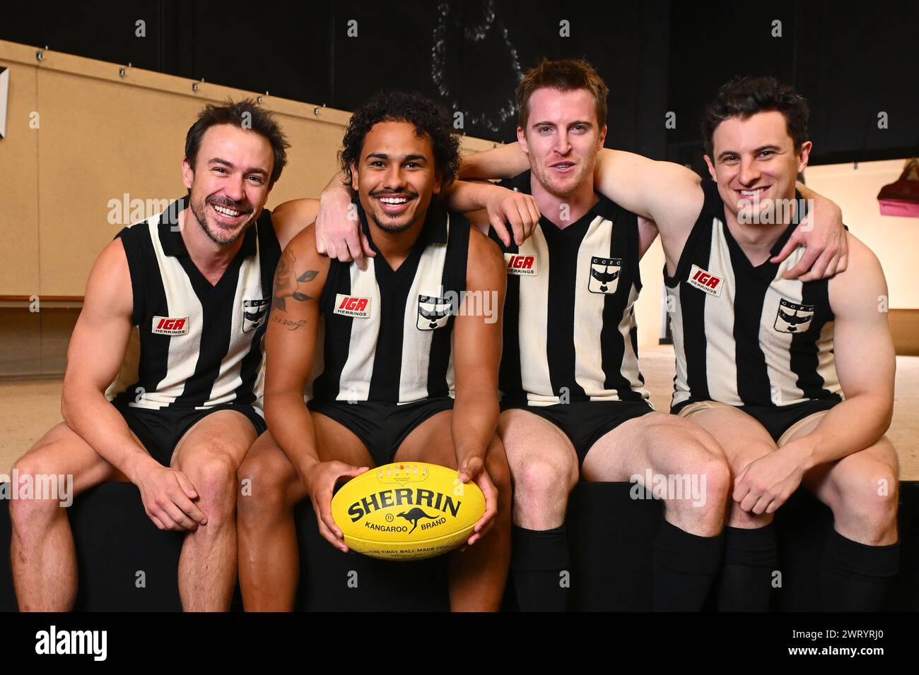 Melbourne, Australia. 15th Mar, 2024. Ben O'Toole, Ngali Shaw, Thomas ...