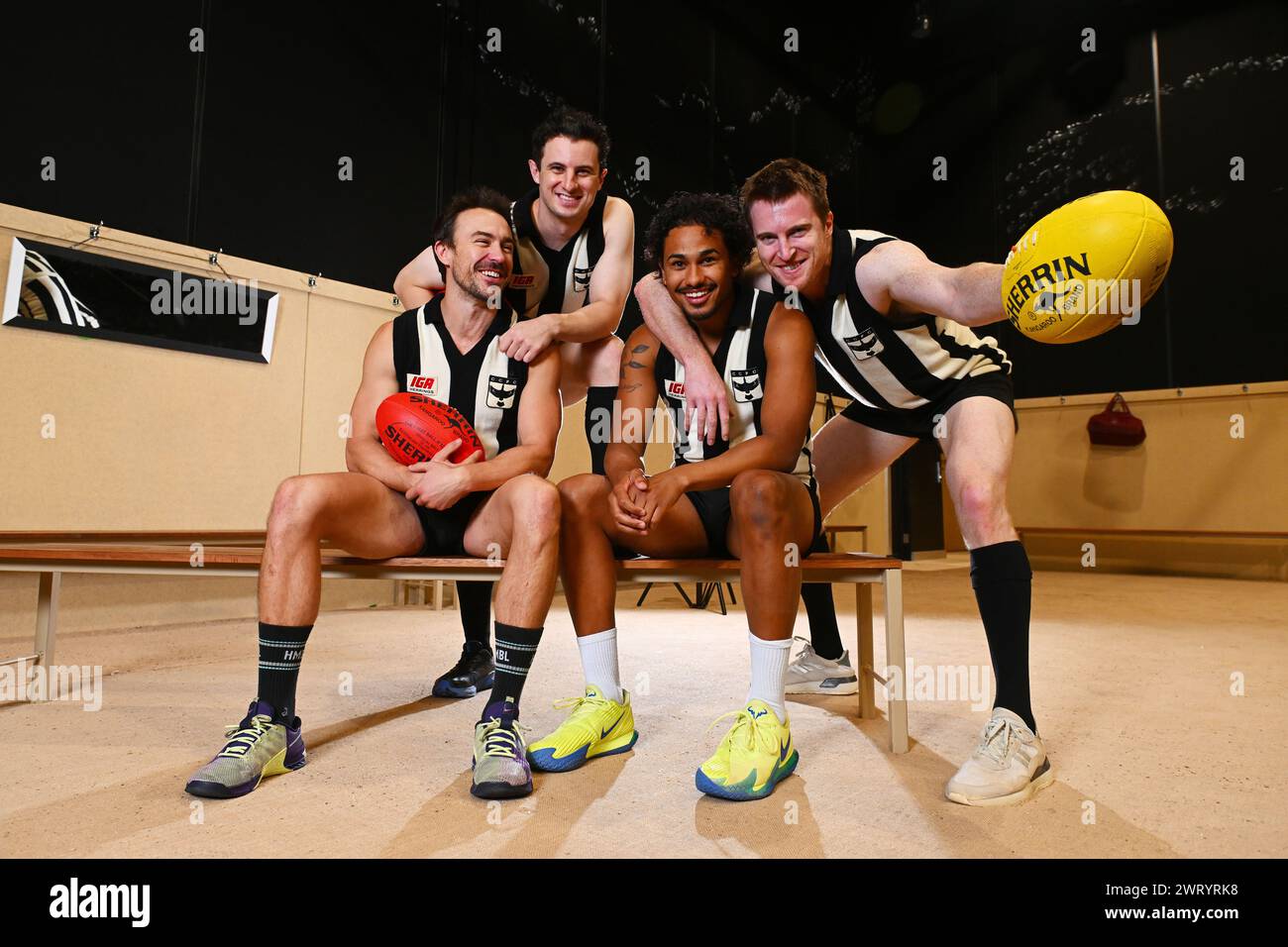 Melbourne, Australia. 15th Mar, 2024. Ben O'Toole, Ngali Shaw, Thomas ...