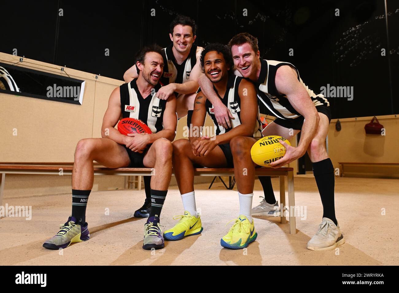 Melbourne, Australia. 15th Mar, 2024. Ben O'Toole, Ngali Shaw, Thomas ...