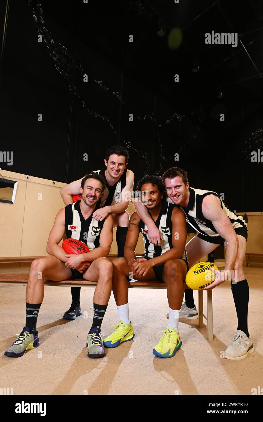 Melbourne, Australia. 15th Mar, 2024. Ben O'Toole, Ngali Shaw, Thomas ...