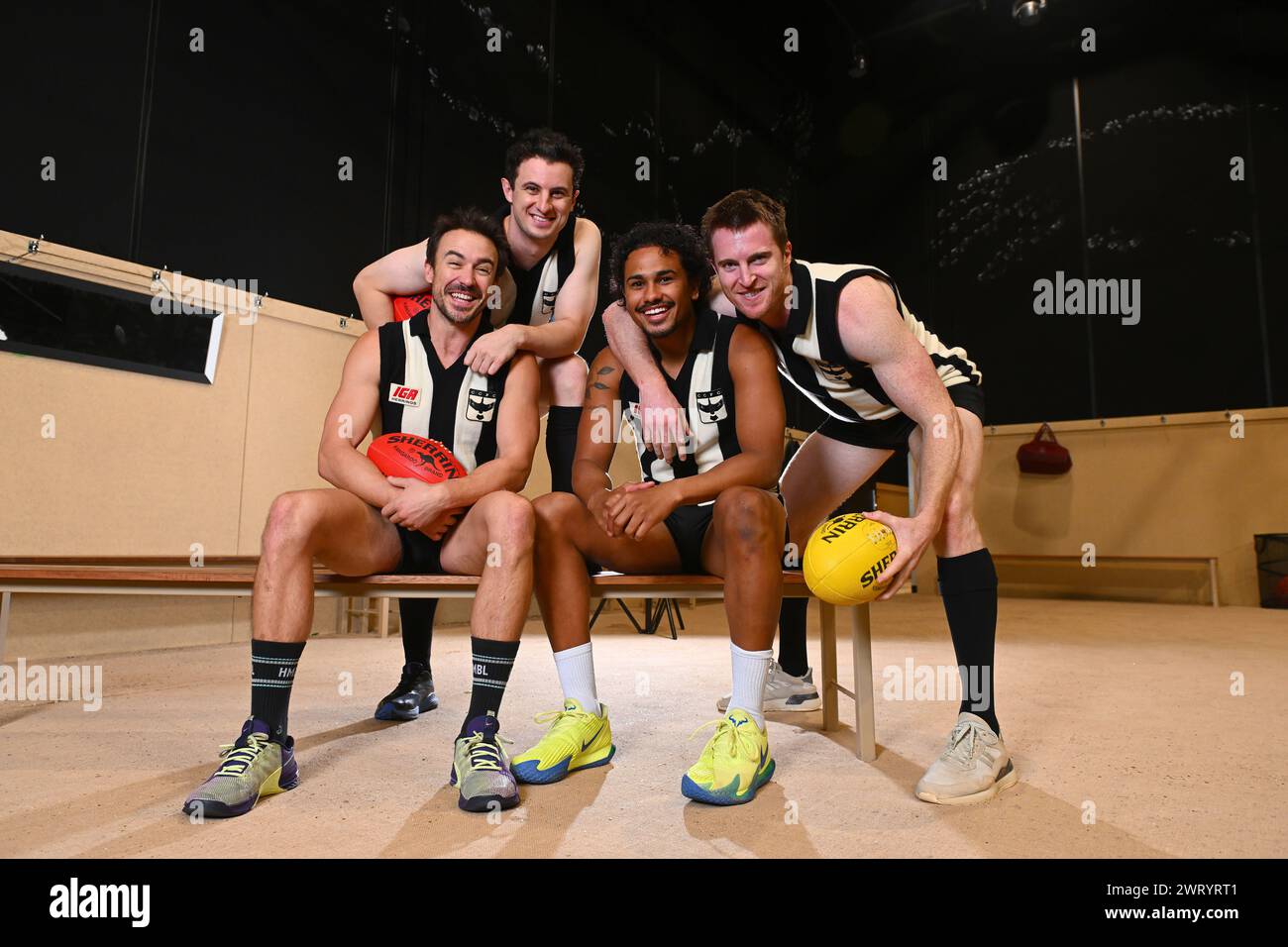 Melbourne, Australia. 15th Mar, 2024. Ben O'Toole, Ngali Shaw, Thomas ...