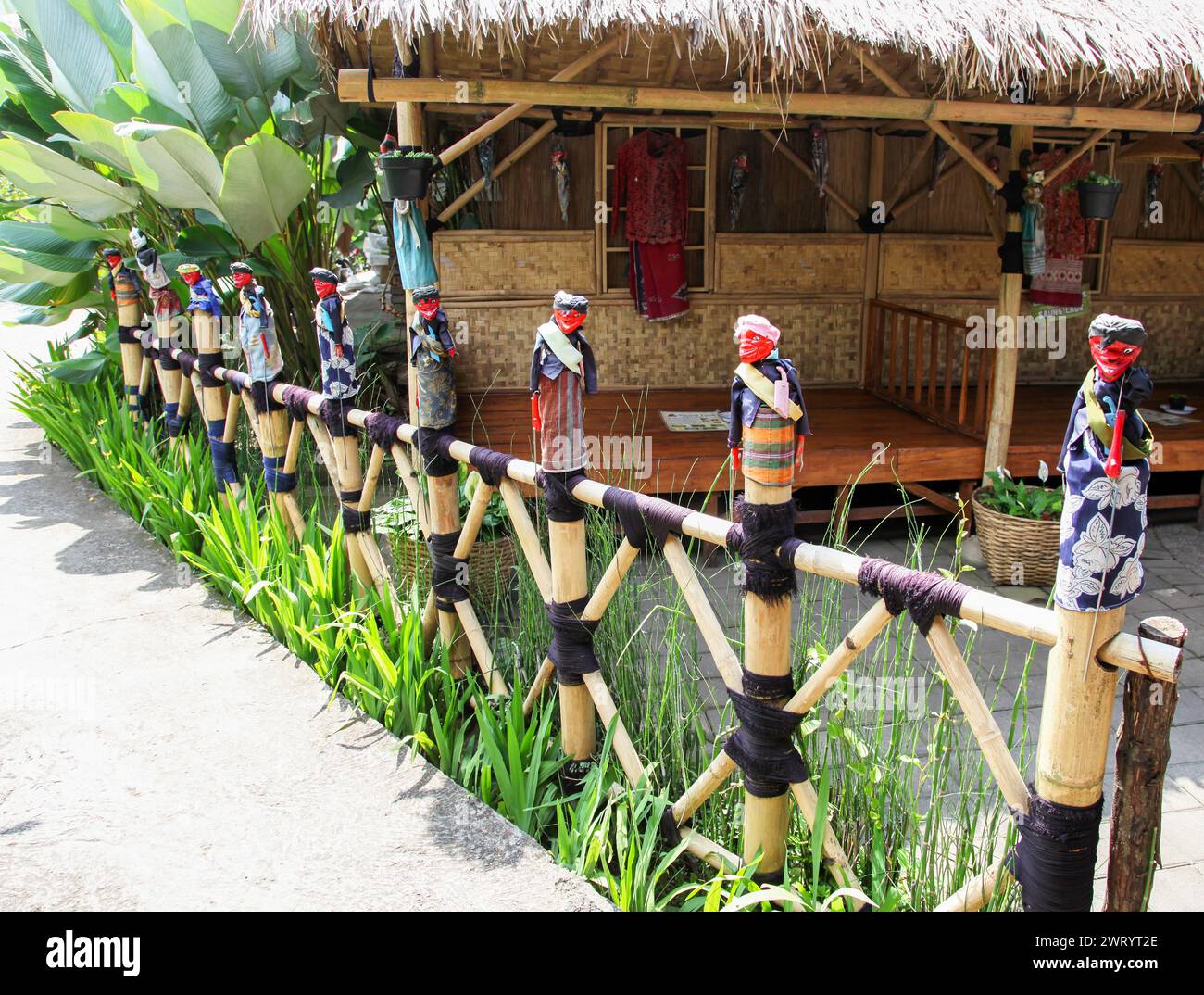 Floating Market in Lembang, north of Bandung City in West Java ...