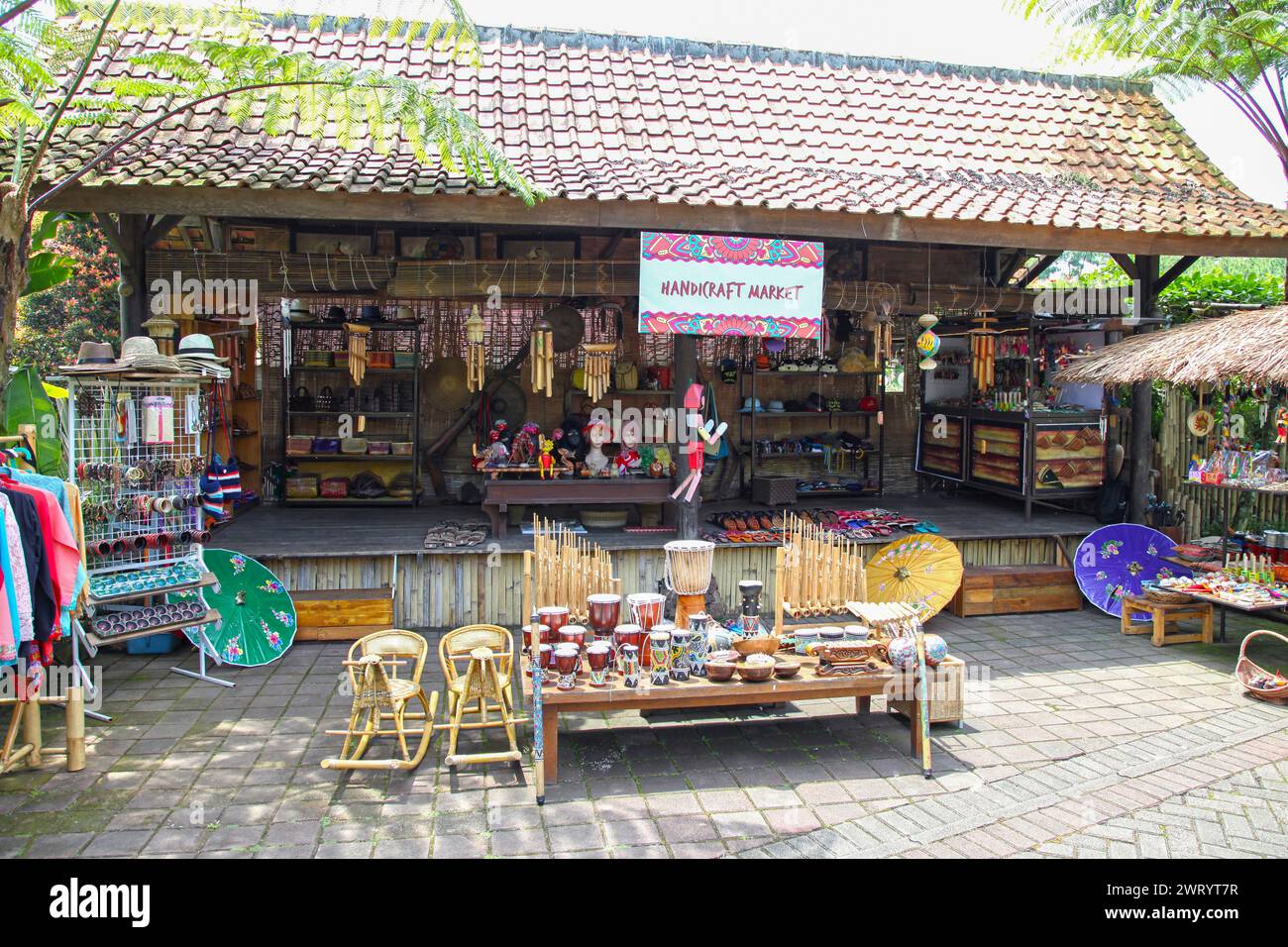 Floating Market in Lembang, north of Bandung City in West Java ...