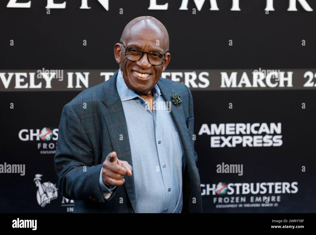 New York, United States. 14th Mar, 2024. Al Roker arrives on the red ...