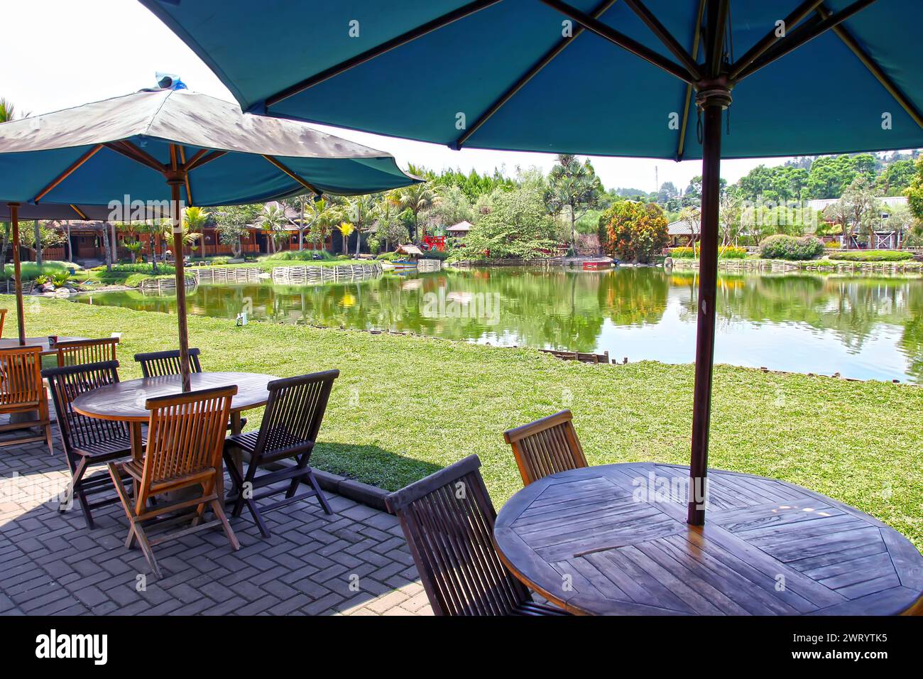 Floating Market in Lembang, north of Bandung City in West Java ...