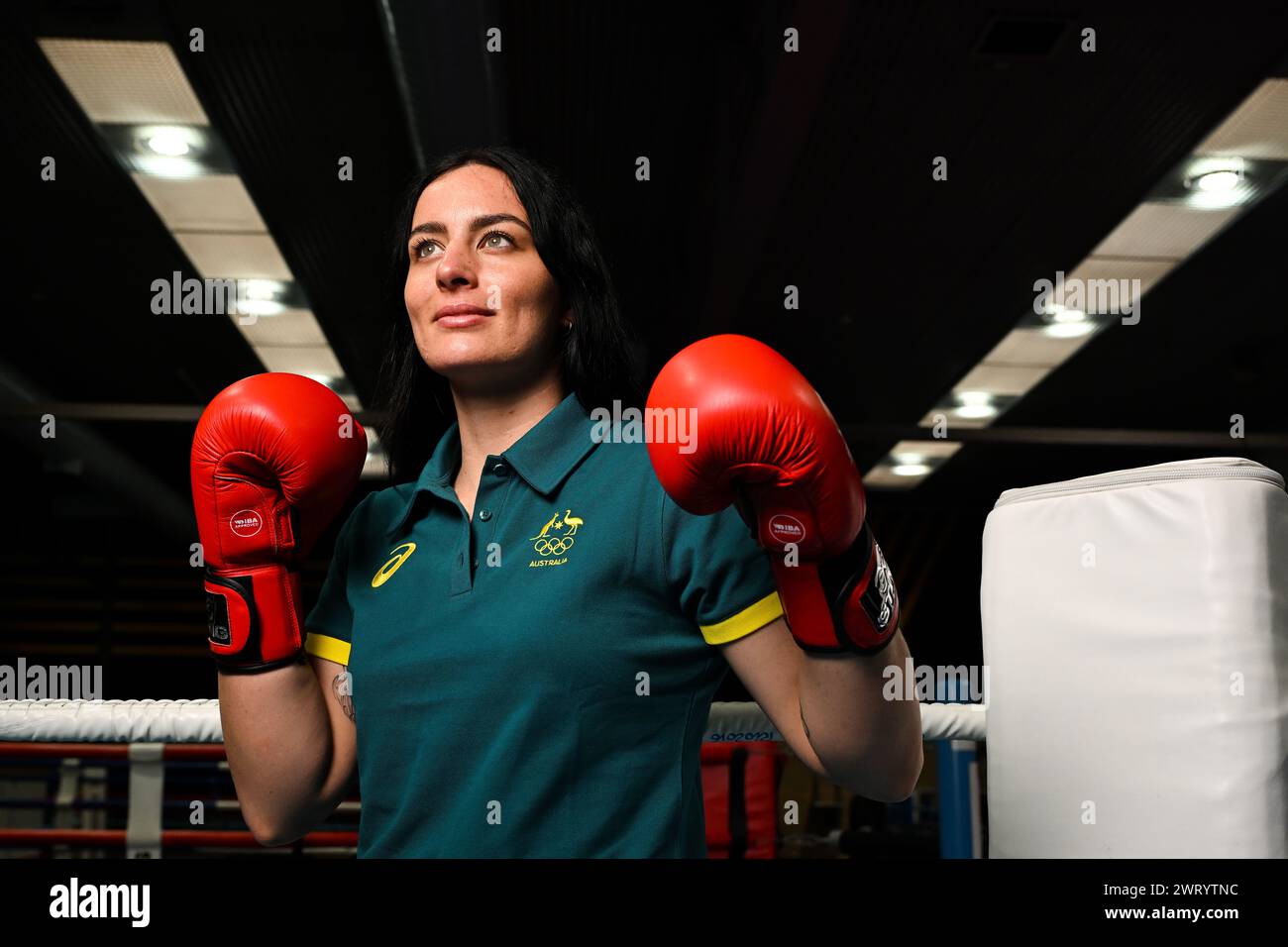 Canberra, Australia. 15th Mar, 2024. Australian boxer Caitlin Parker ...