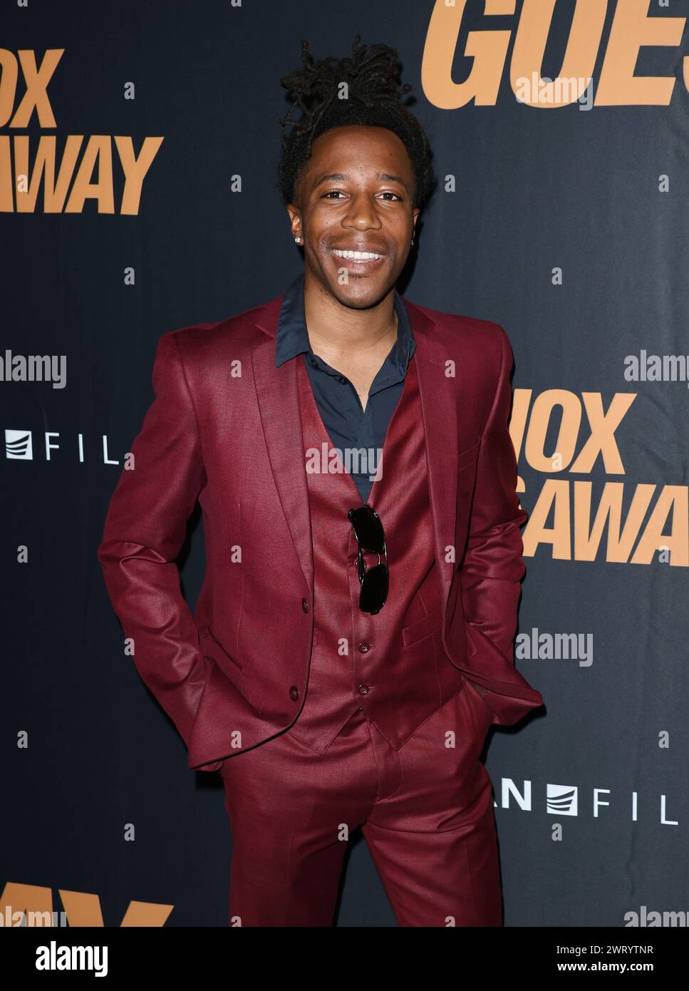 Los Angeles, USA. 14th Mar, 2024. Chad Chambers arrives at Knox Goes ...