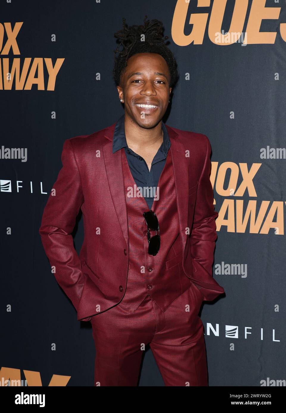 Los Angeles, USA. 14th Mar, 2024. Chad Chambers arrives at Knox Goes ...