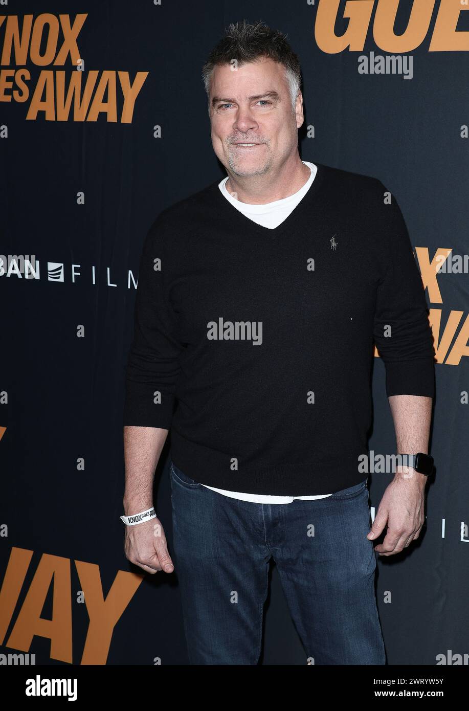 Los Angeles, USA. 14th Mar, 2024. Paul Perri arrives at Knox Goes Away ...