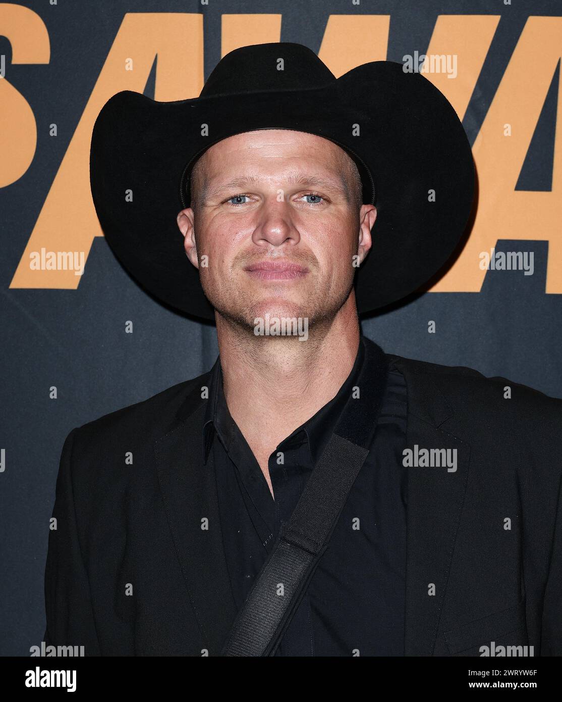 Los Angeles, USA. 14th Mar, 2024. Charles Bissett arrives at Knox Goes ...