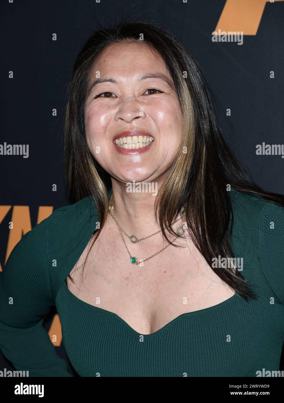 Los Angeles, USA. 14th Mar, 2024. Suzy Nakamura arrives at Knox Goes Away Special Screening held ...