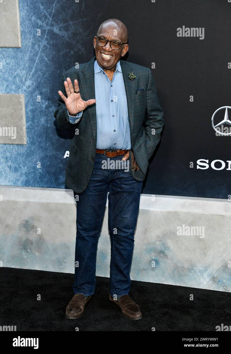 Al Roker attends the premiere of "Ghostbusters: Frozen Empire" at the ...