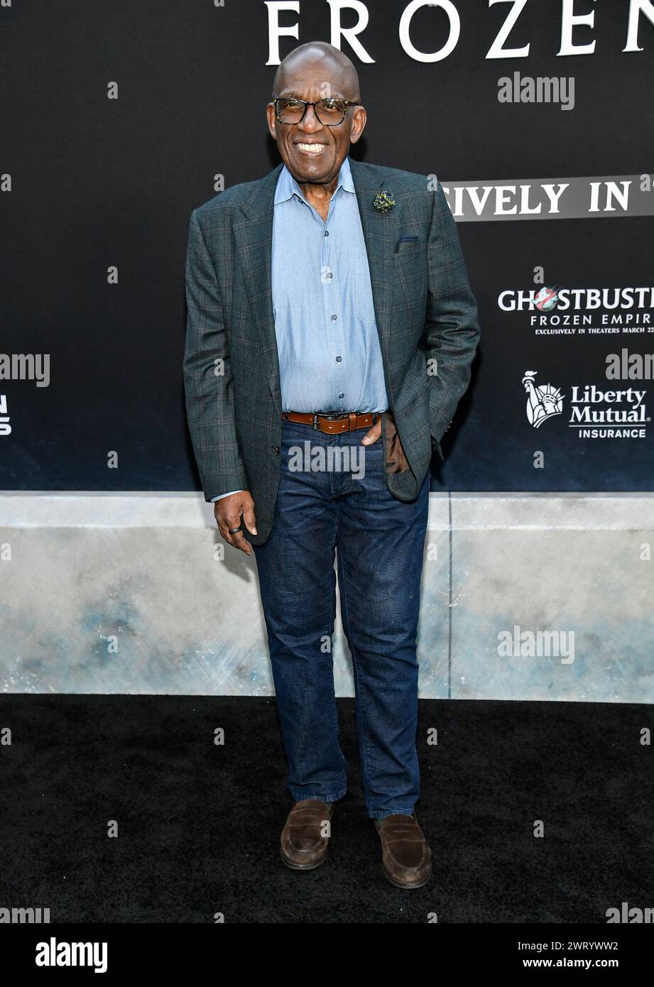 Al Roker attends the premiere of "Ghostbusters: Frozen Empire" at the ...