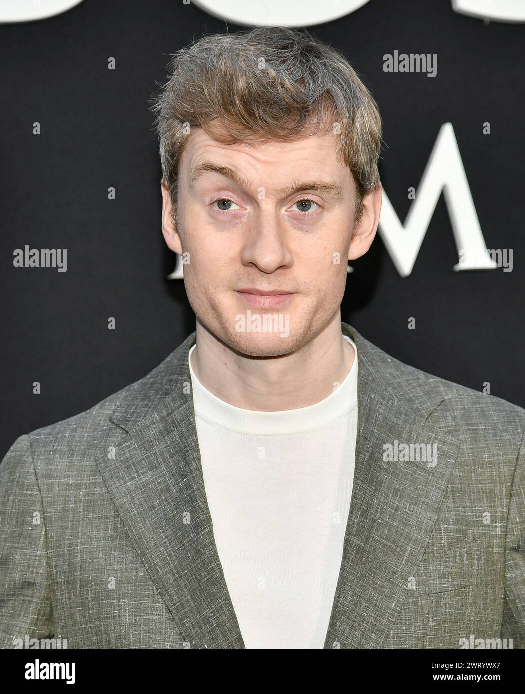 James Acaster attends the premiere of "Ghostbusters: Frozen Empire" at ...