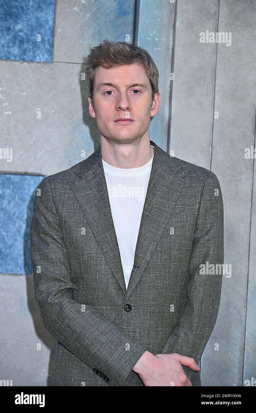 James Acaster arrives at the NYC Premiere of "Ghostbusters: Frozen ...