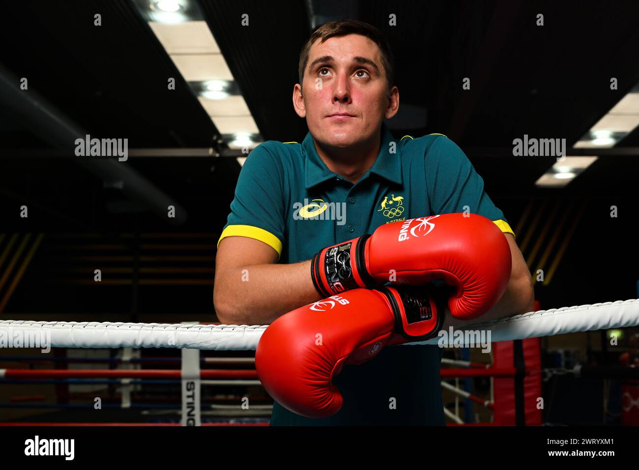 Canberra, Australia. 15th Mar, 2024. Australian boxer Shannan Davey ...