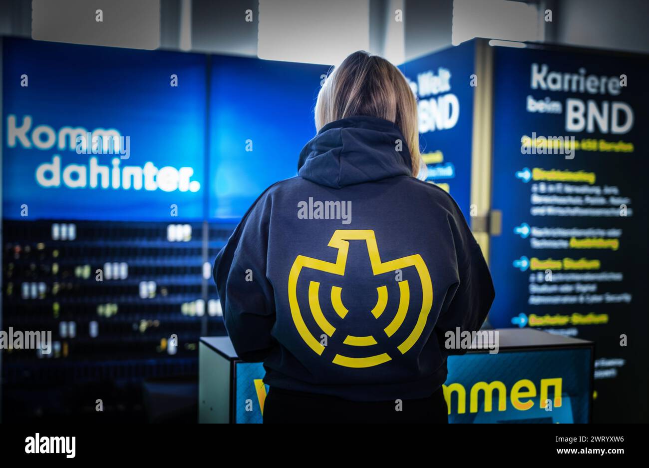 Berlin, Germany. 12th Mar, 2024. The new logo of the Federal ...