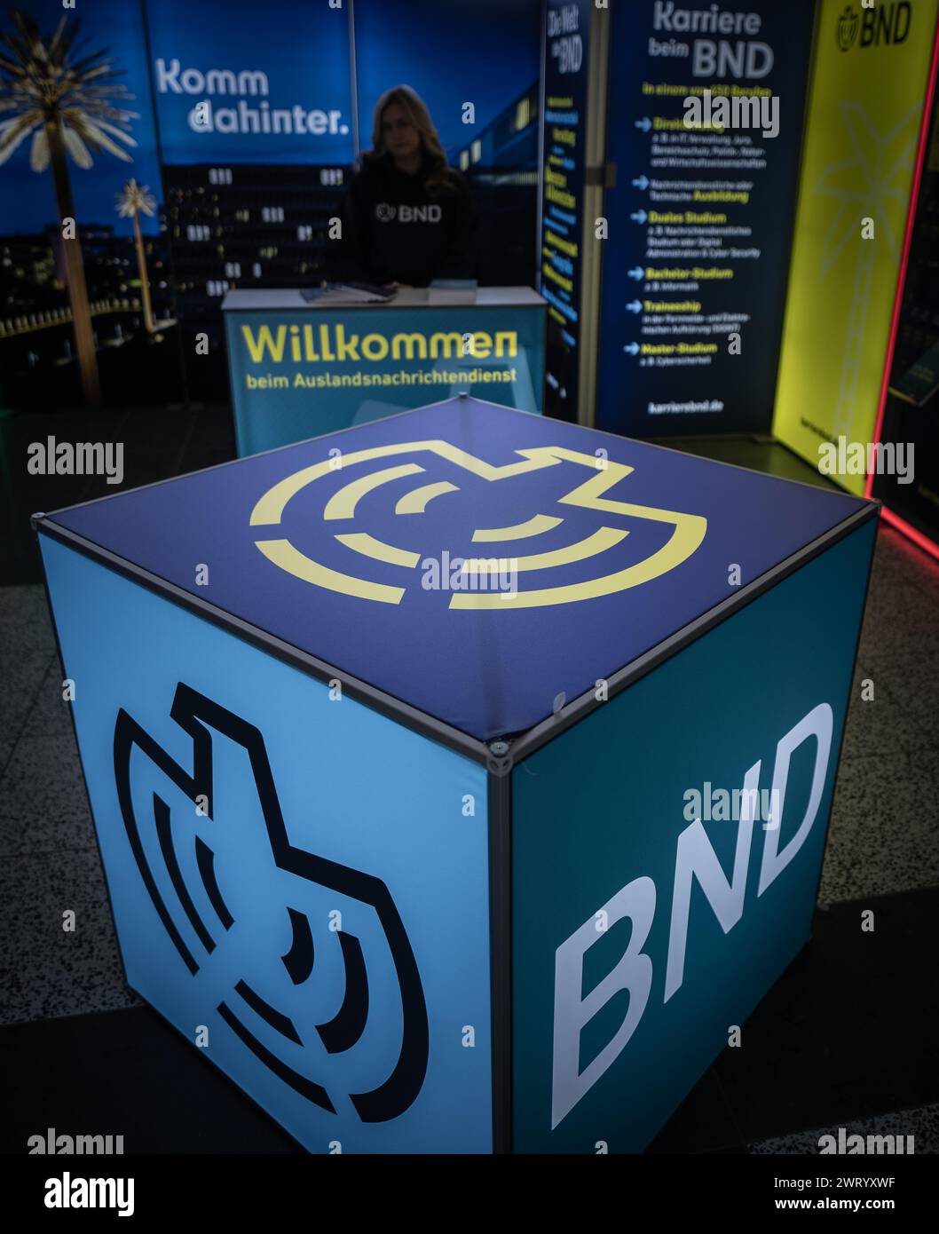 Berlin, Germany. 12th Mar, 2024. The new logo of the Federal ...