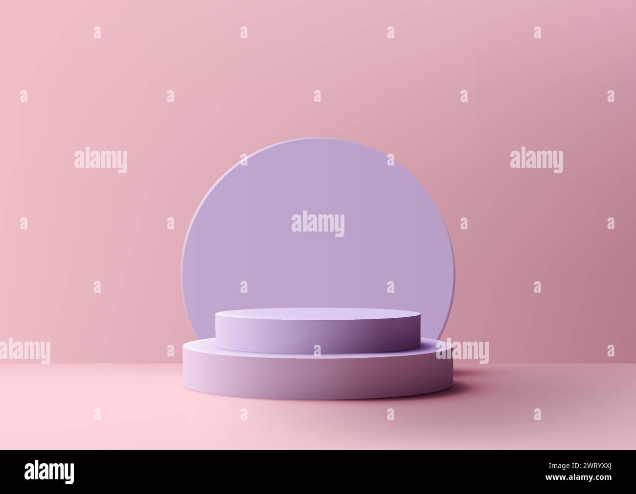 Cosmetics product advertising backdrop Stock Vector Images - Alamy