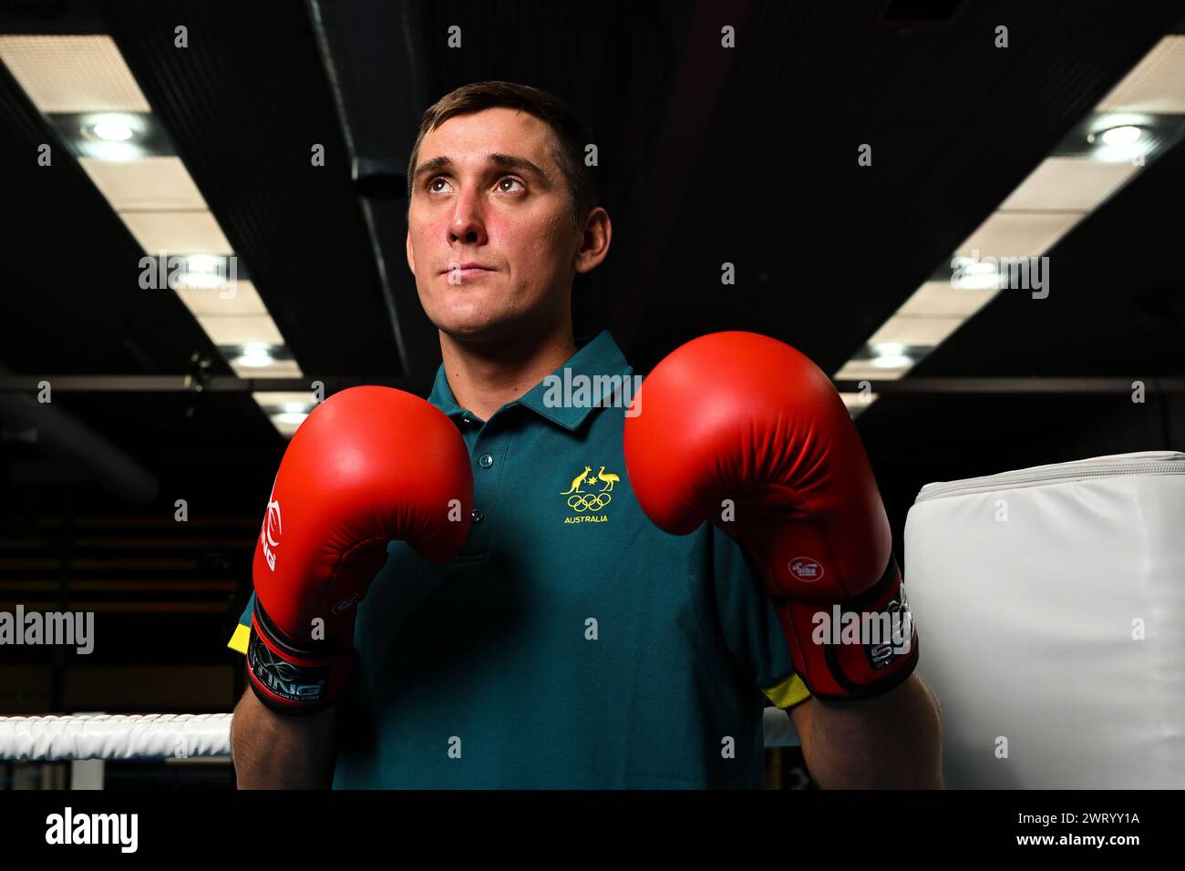 Canberra, Australia. 15th Mar, 2024. Australian boxer Shannan Davey ...