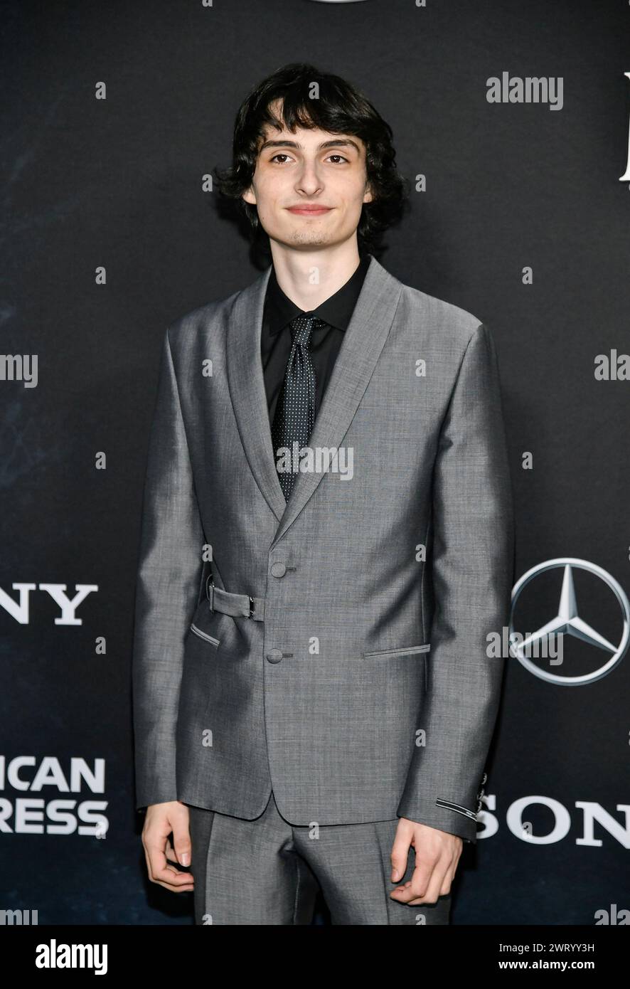 Finn Wolfhard attends the premiere of "Ghostbusters: Frozen Empire" at ...