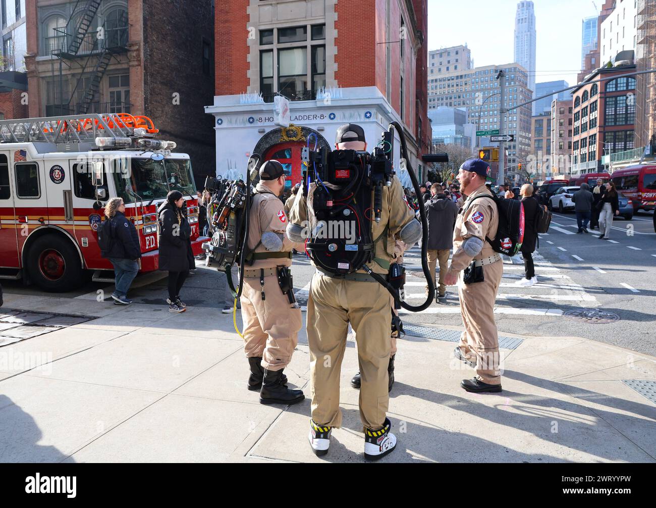 Ghostbusters fire station new york hi-res stock photography and images ...