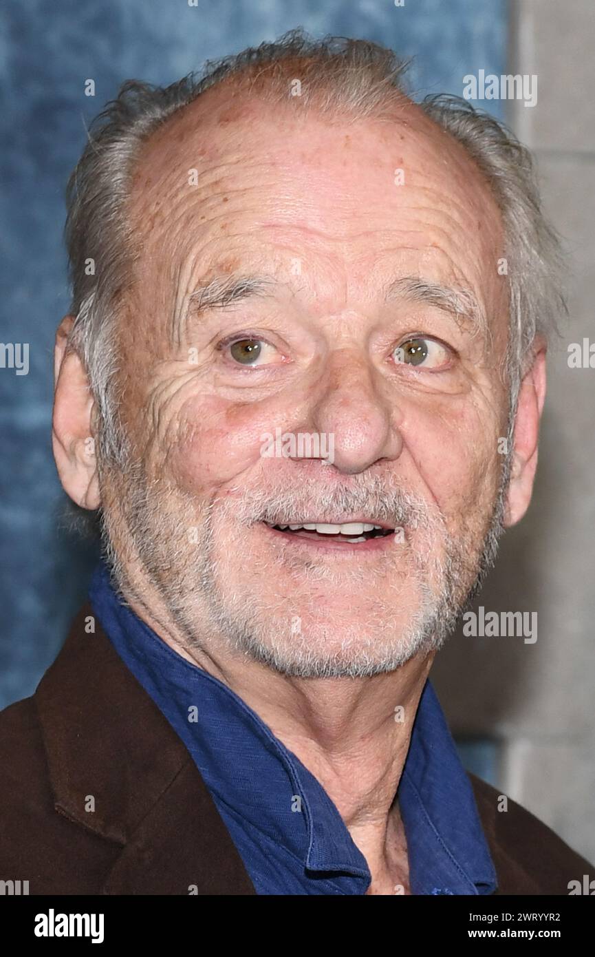 New York, USA. 14th Mar, 2024. Bill Murray attends the premiere of ...