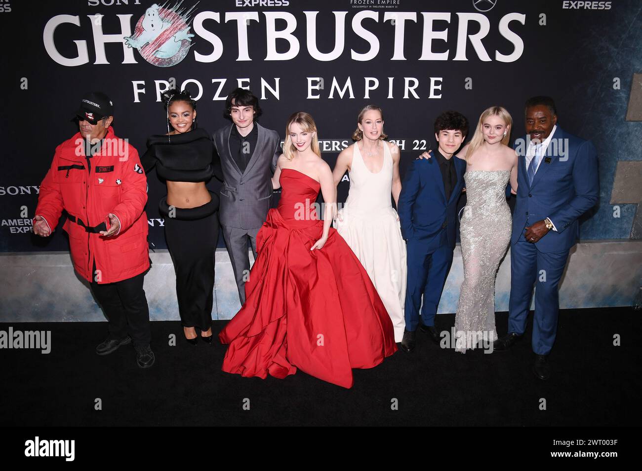 New York, USA. 14th Mar, 2024. (L-R) Dan Aykroyd, Celeste O'Connor ...