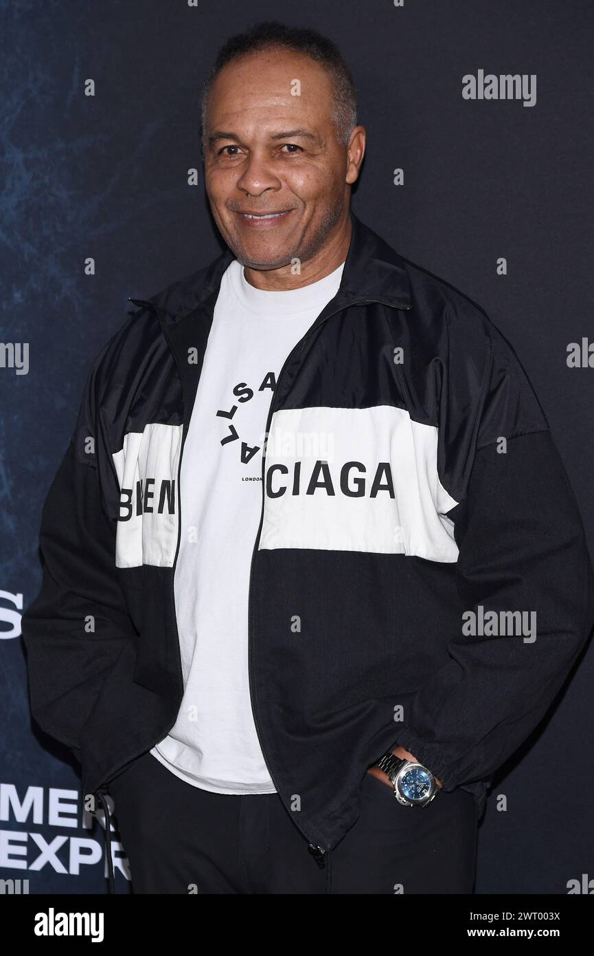 New York, USA. 14th Mar, 2024. Ray Parker Jr. attends the premiere of ...