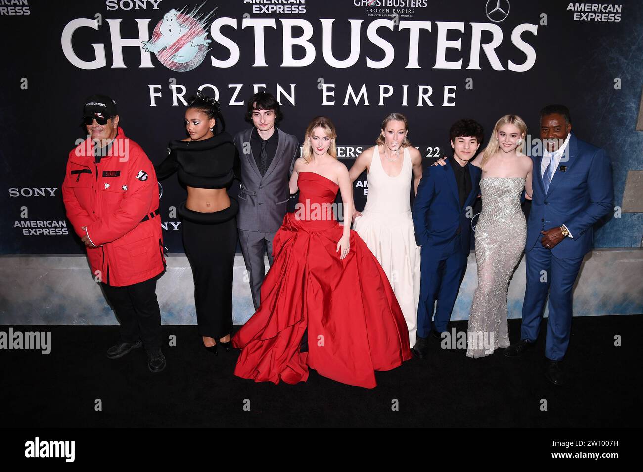 New York, USA. 14th Mar, 2024. (L-R) Dan Aykroyd, Celeste O'Connor ...