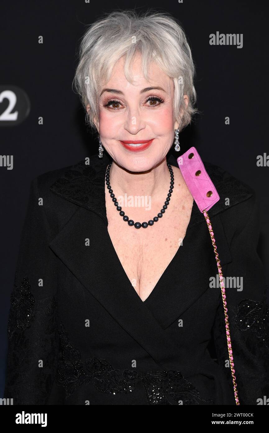 New York, USA. 14th Mar, 2024. Annie Potts attends the premiere of ...