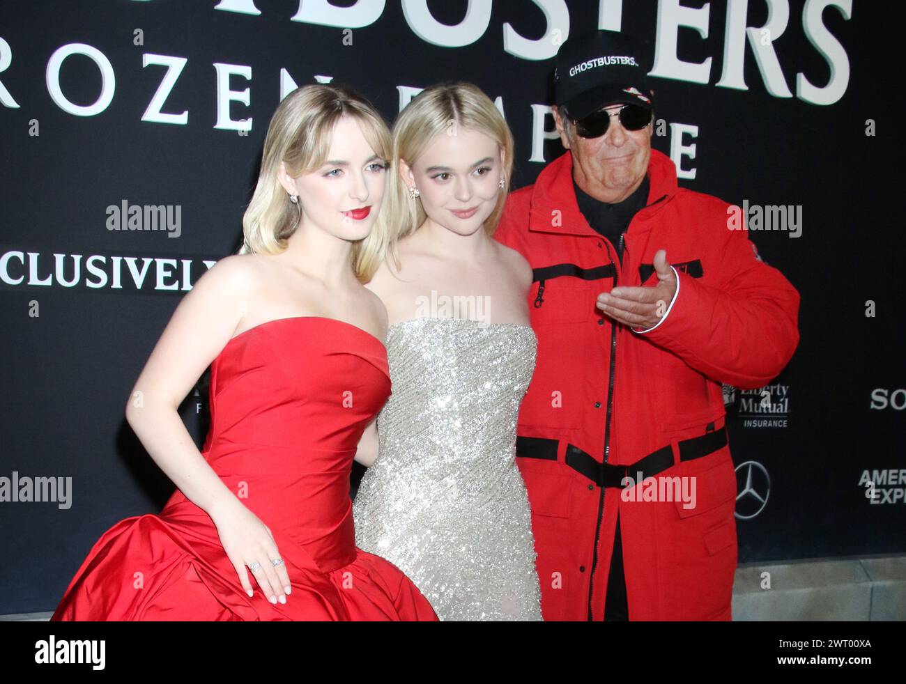 New York, NY, USA. 14th Mar, 2024. Mckenna Grace, Emily Alyn Lind and ...