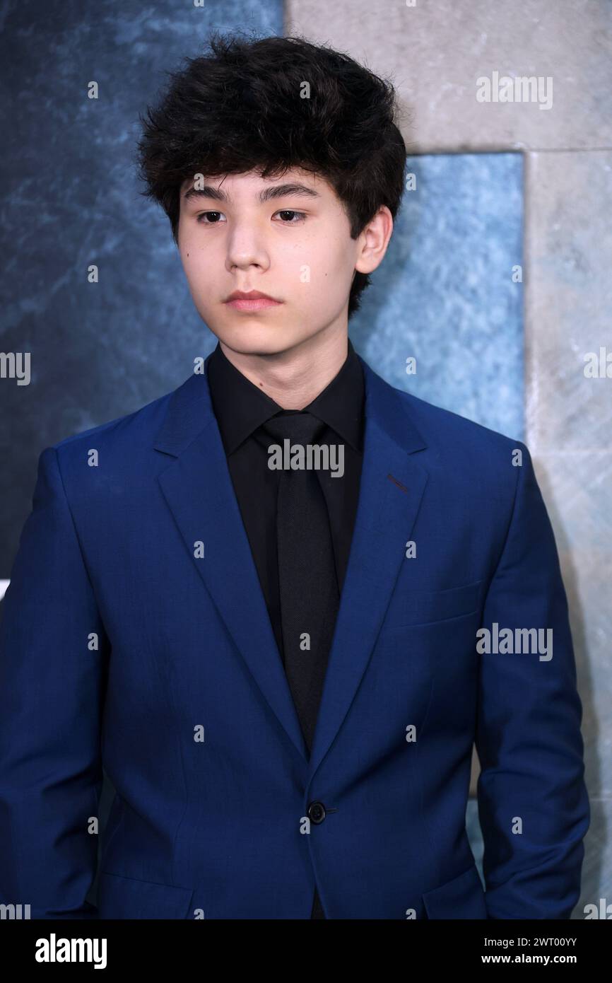 New York City, United States. 14th Mar, 2024. Logan Kim attends the ...