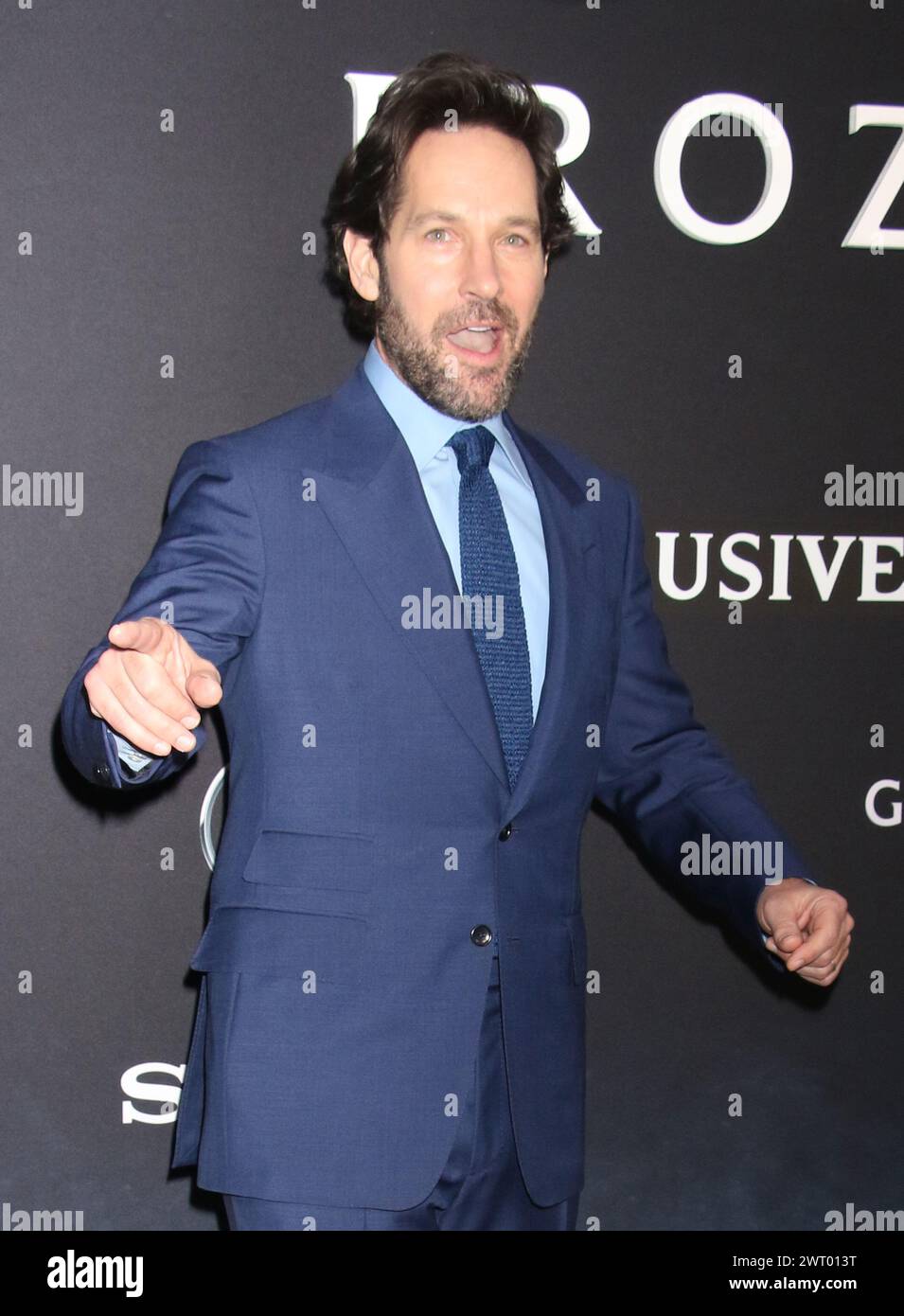 Ghostbusters frozen empire paul rudd hi-res stock photography and ...