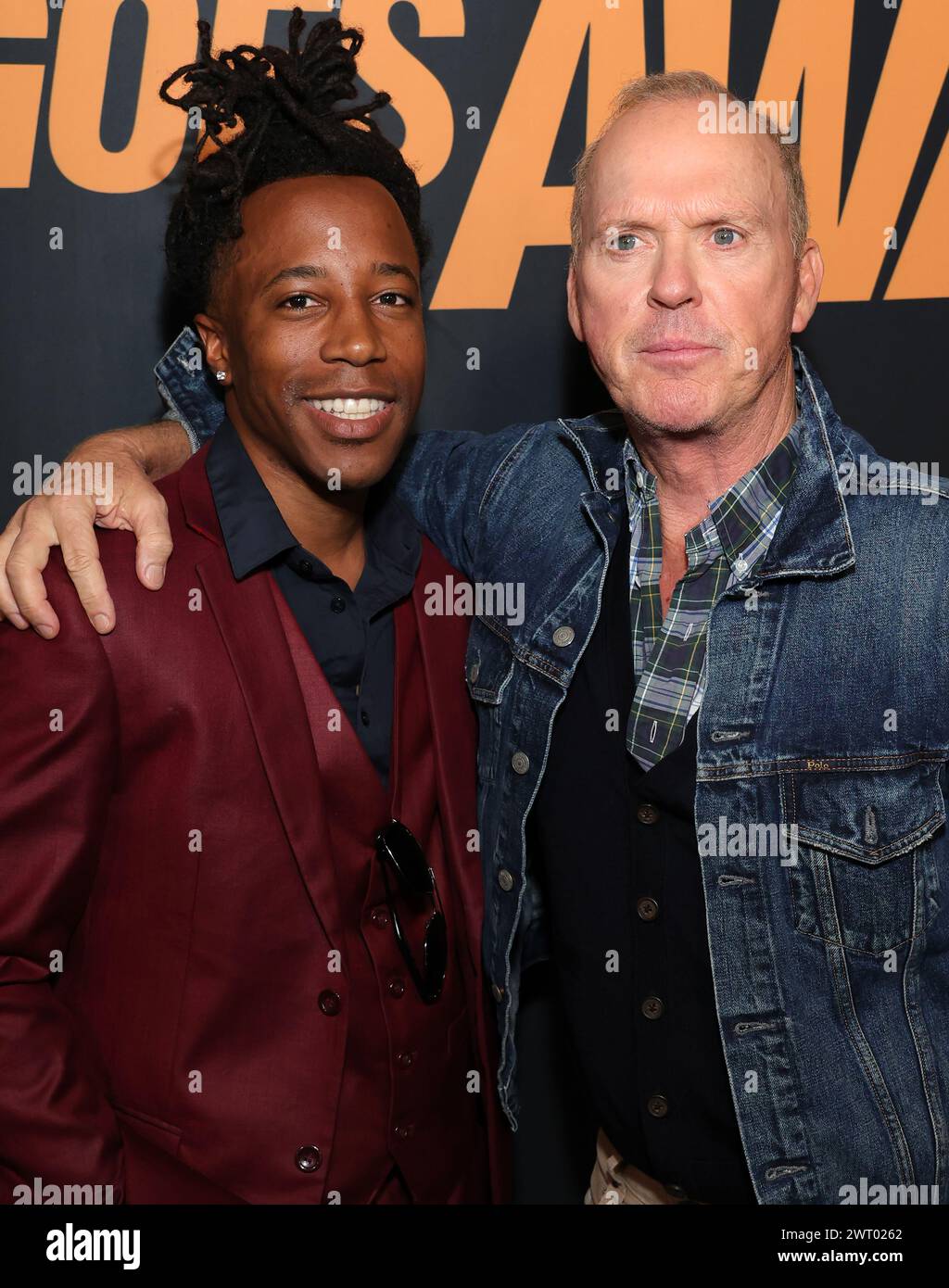 14 March 2024 Los Angeles, California - Chad Chambers, Michael Keaton ...