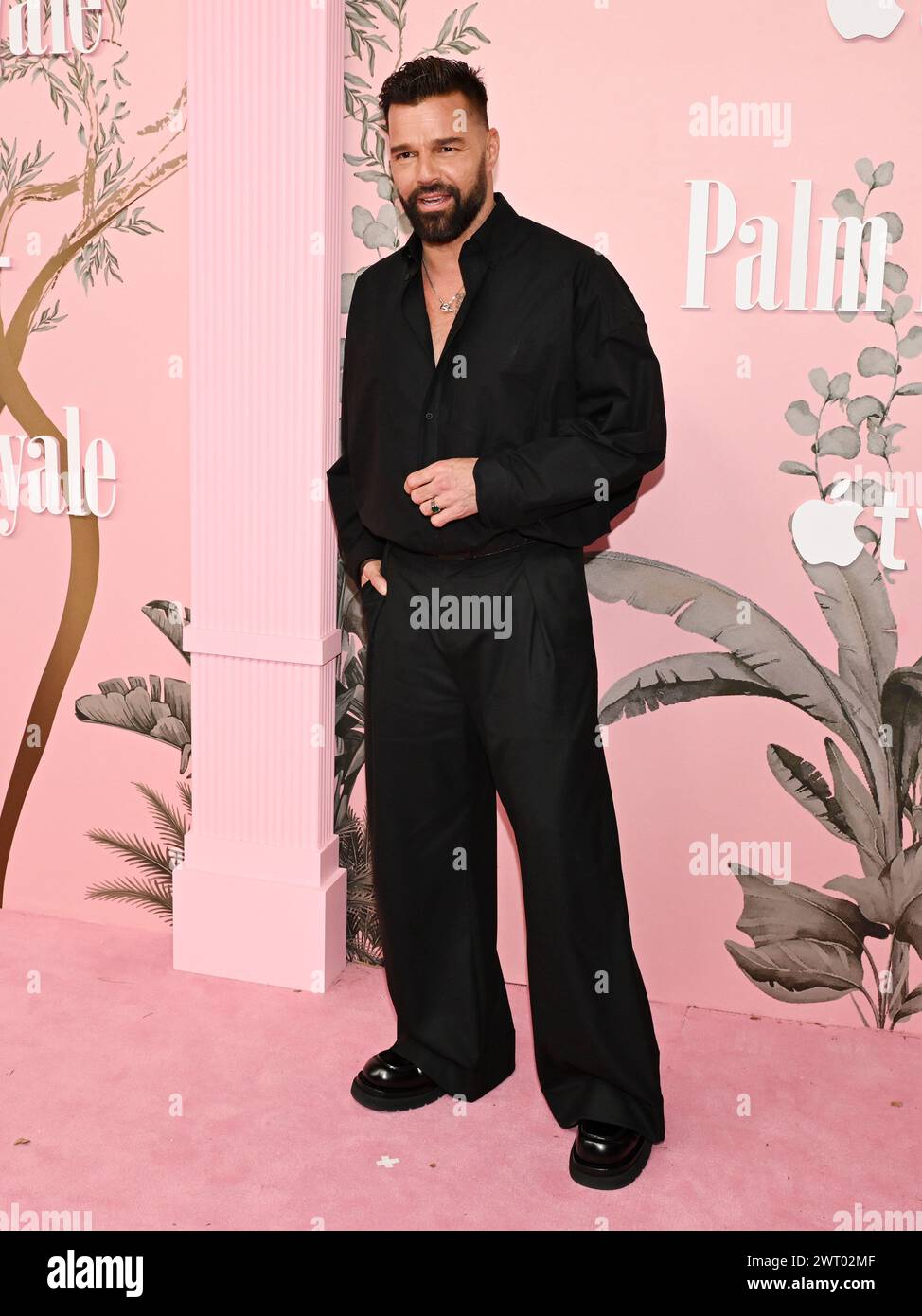 March 14, 2024, Beverly Hills, California, U.S.: Ricky Martin attends ...