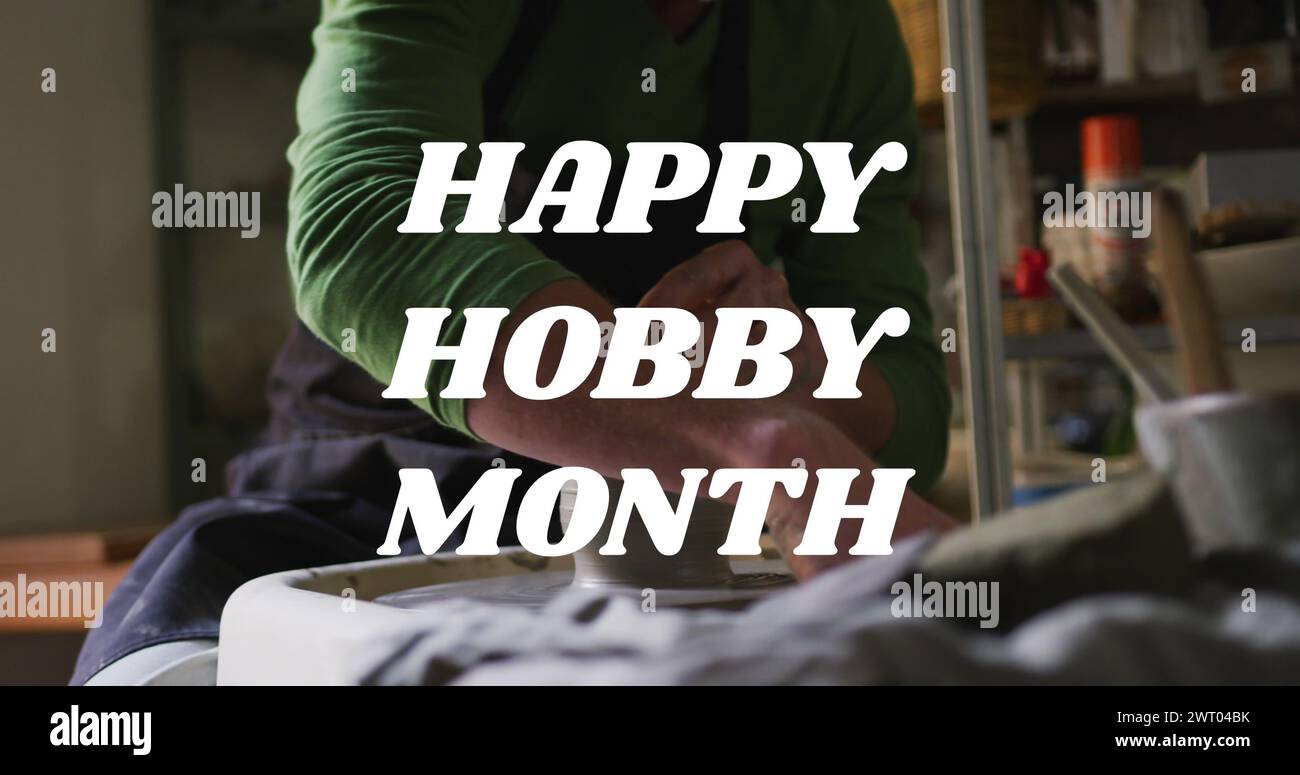 Happy hobbyist hi-res stock photography and images - Alamy