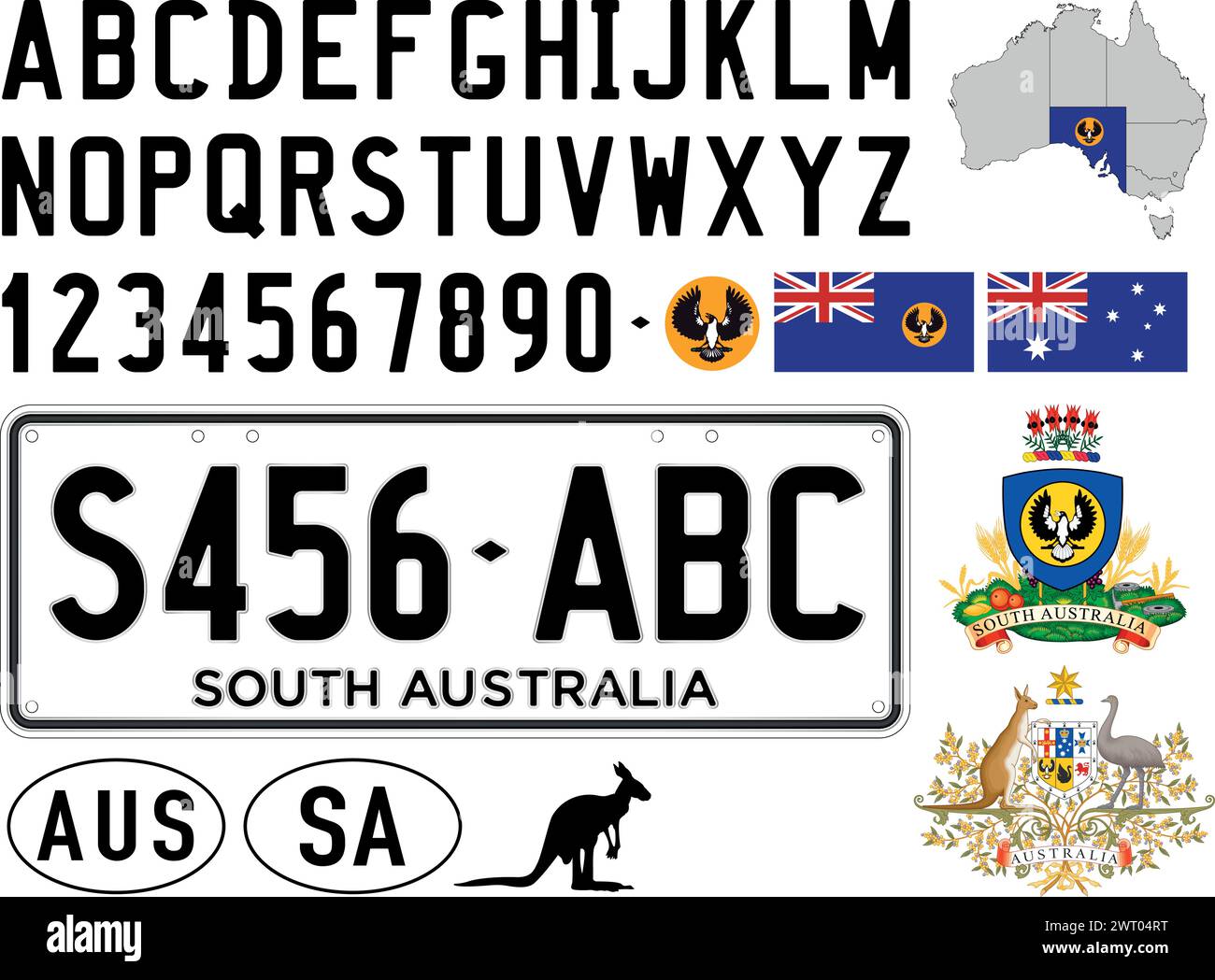 Australian police car Stock Vector Images - Alamy