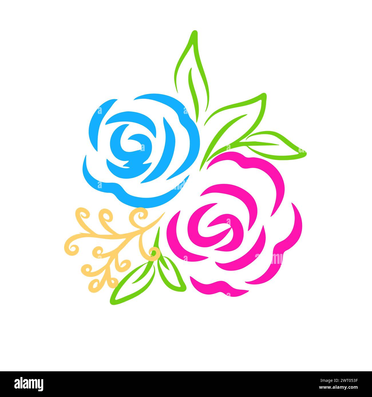 Plants and Flowers Stock Vector Image & Art - Alamy