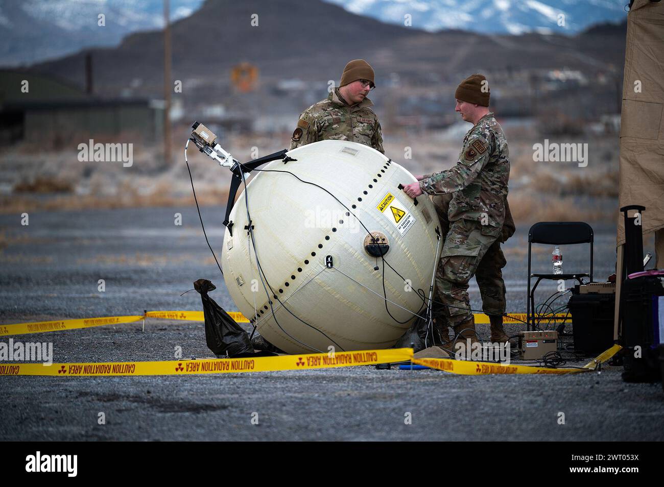 Wendover Airport, Utah, USA. 5th Mar, 2024. U.S. Air Force Senior ...