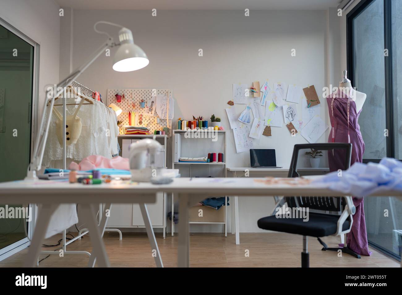 Fashion Design Studio, Tailors office, Design Room in the Office ...