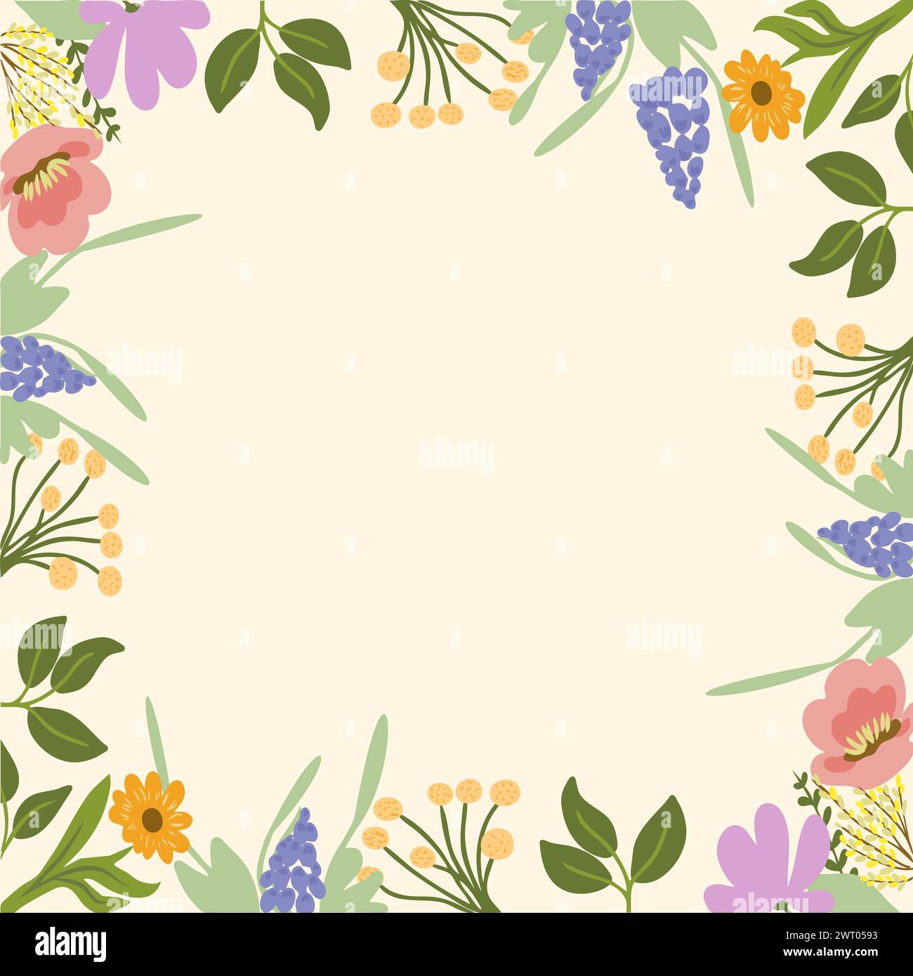 Spring banner blossom background Stock Vector Images - Alamy