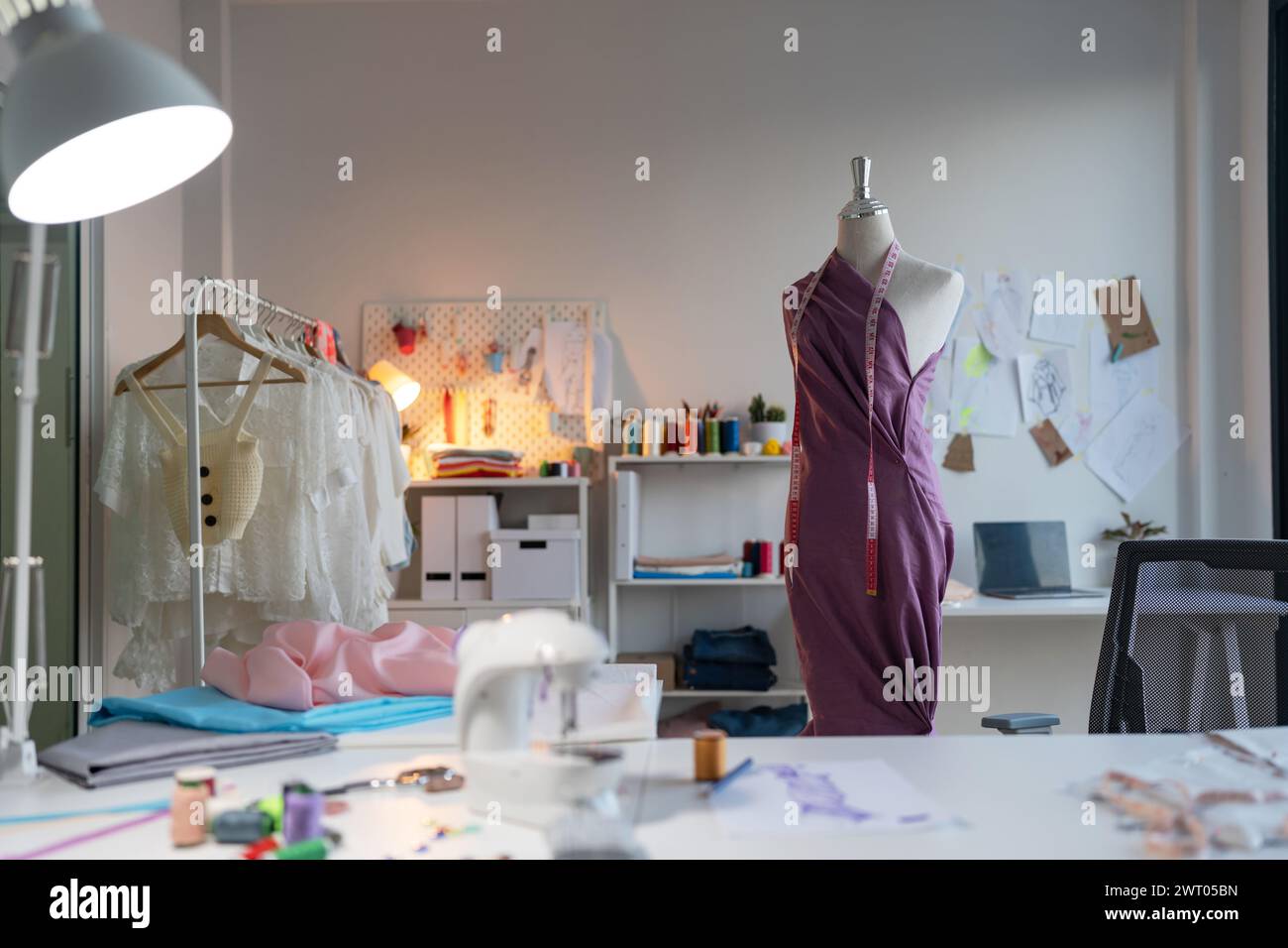 Fashion Design Studio, Tailors office, Design Room in the Office ...