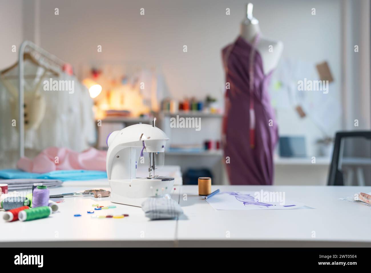 Fashion Design Studio, Tailors office, Design Room in the Office ...